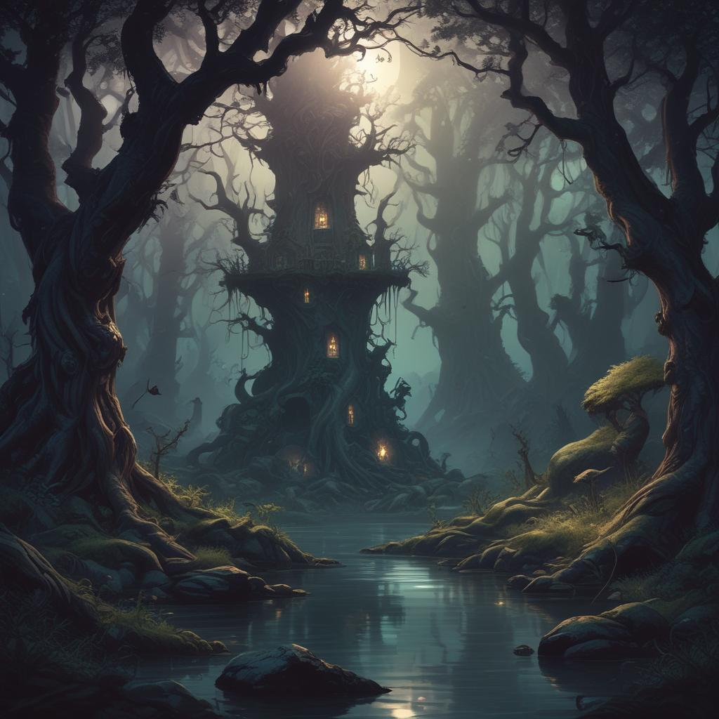 Hag's Hollow Isle in Eryndor - Magical Fantasy Adventure World Explore ...