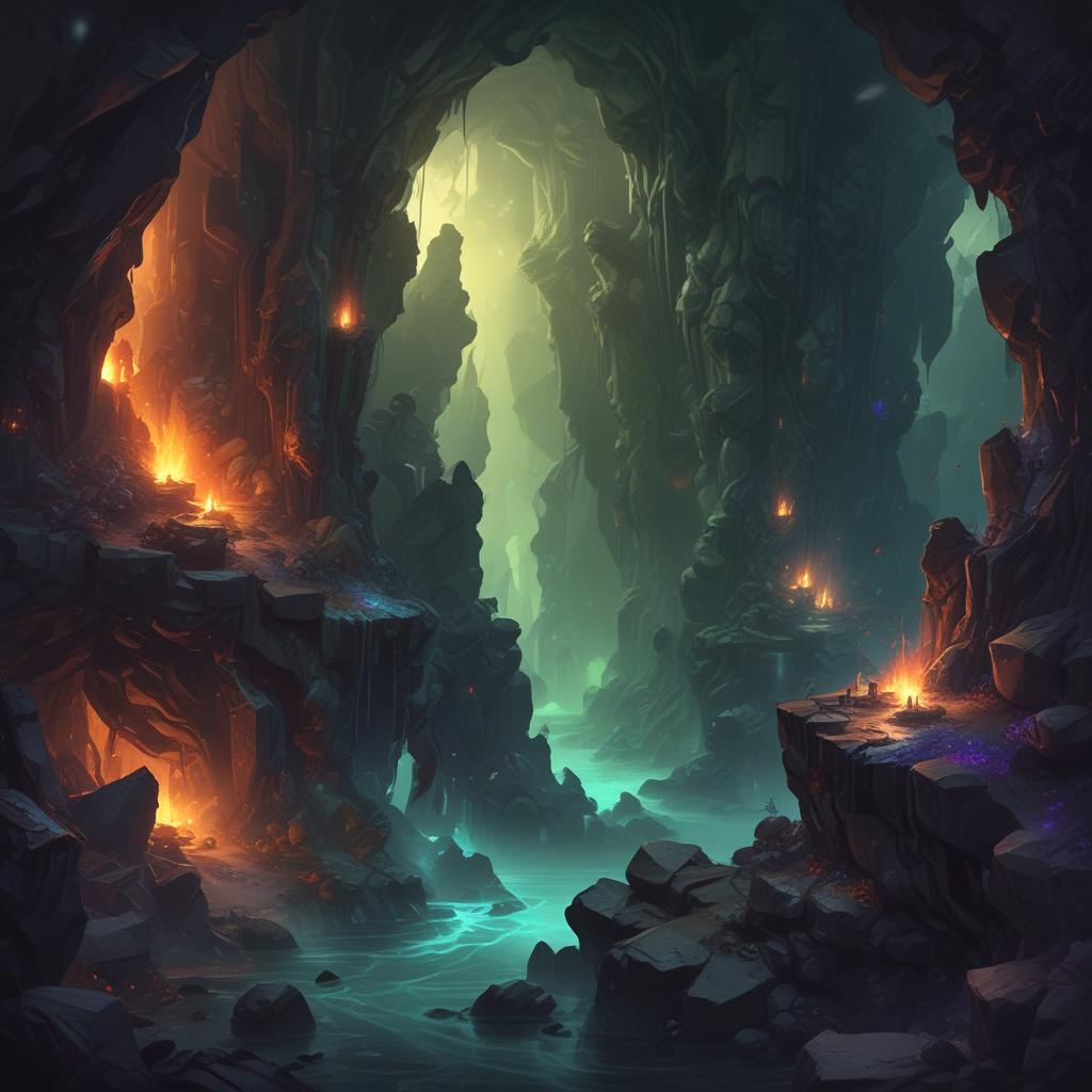 The Obsidian Depths in Chromatica | AI Powered Tabletop RPG World ...