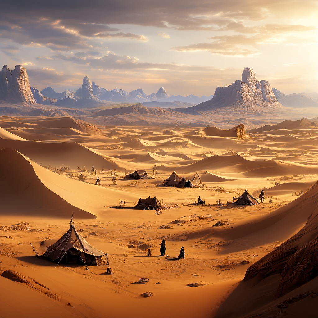 Areas in The Desert Tribes | AI Tabletop RPG World