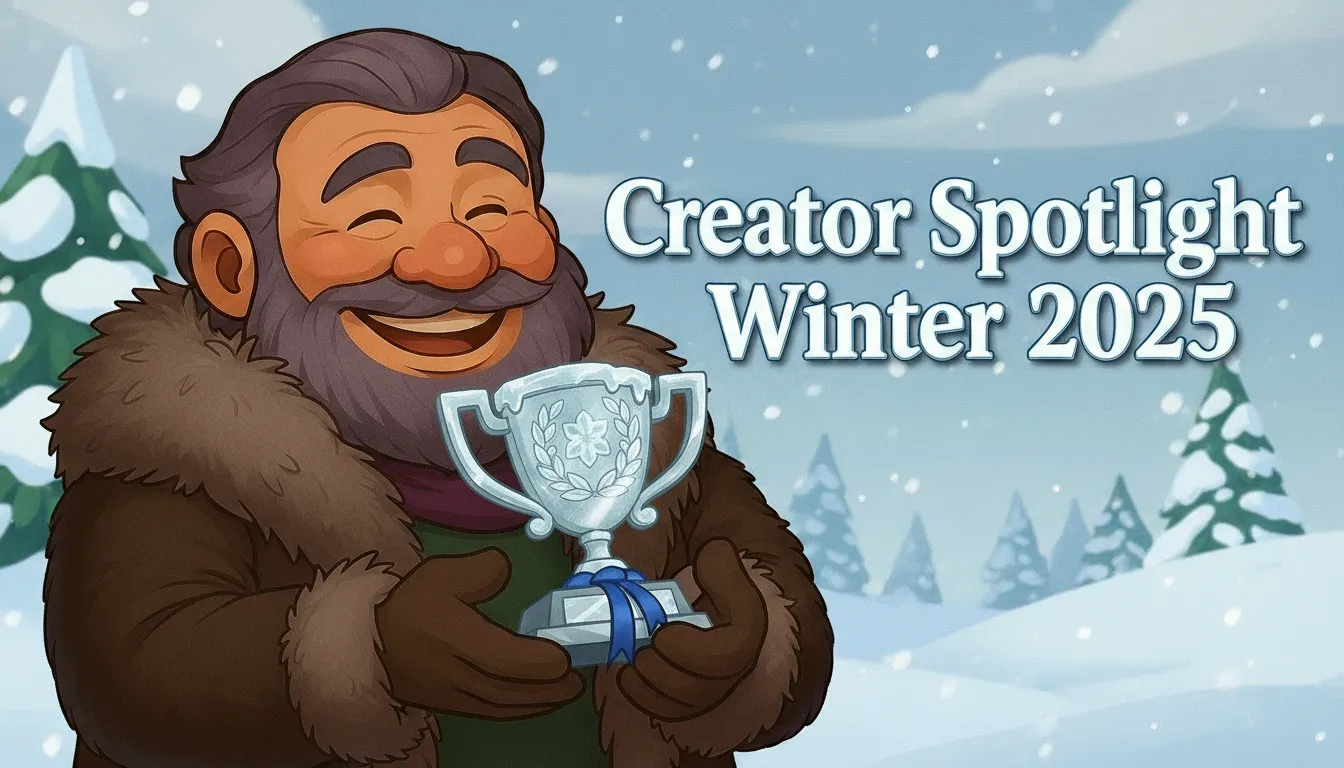 ️ Creator Spotlight: Winter 2025 ️ | Friends & Fables