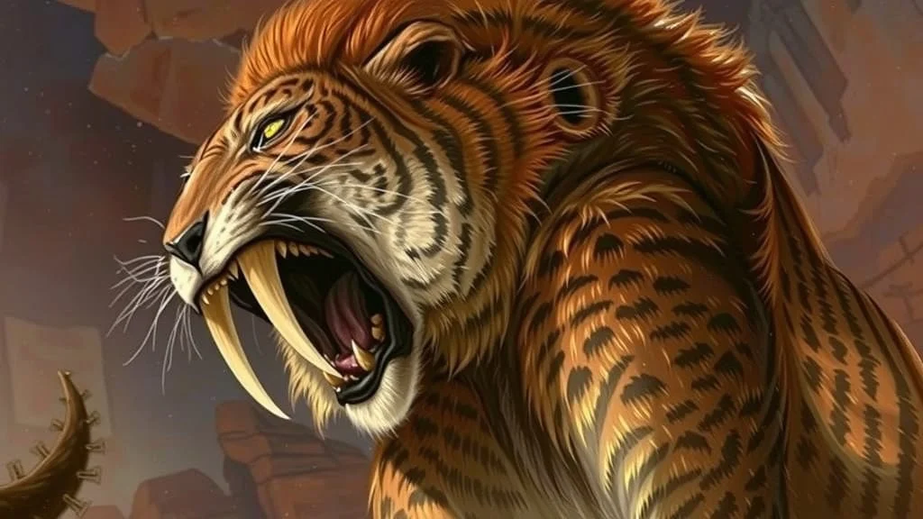 Saber-Toothed Tiger in Crownlands of Solaris | AI Powered Tabletop RPG ...