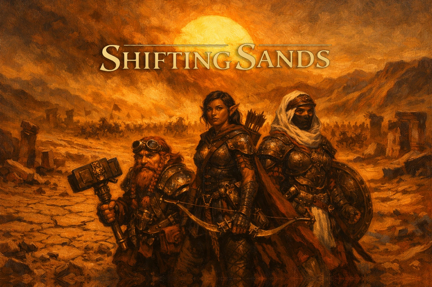 Map of Shifting Sands | Friends & Fables