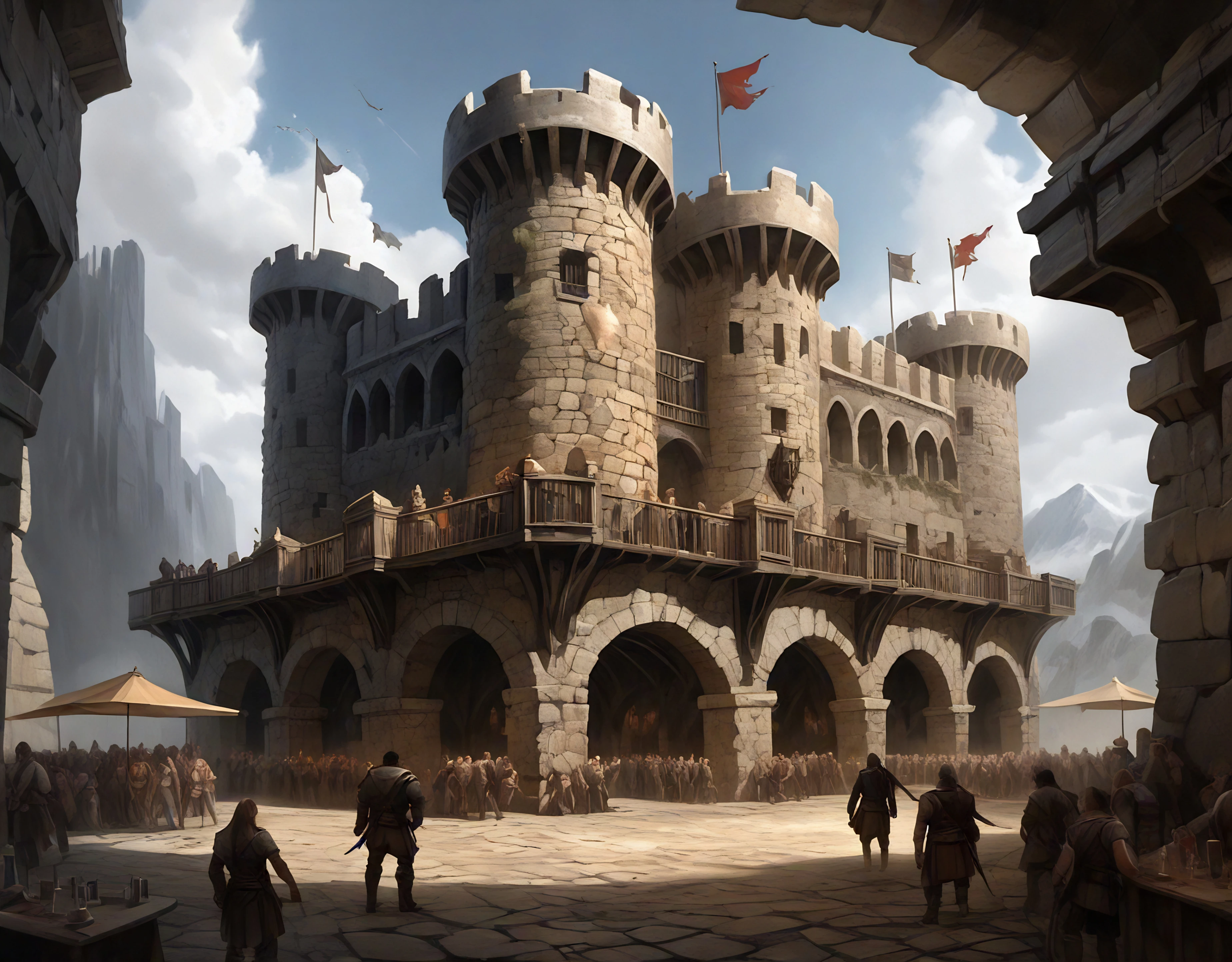 Areas in The Ironclad Tankard | Friends & Fables