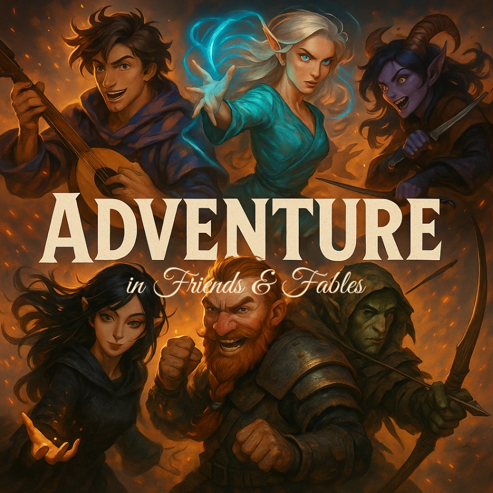 ⚔ Aᴅᴠᴇɴᴛᴜʀᴇ ⚔ | Friends & Fables - AI RPG World