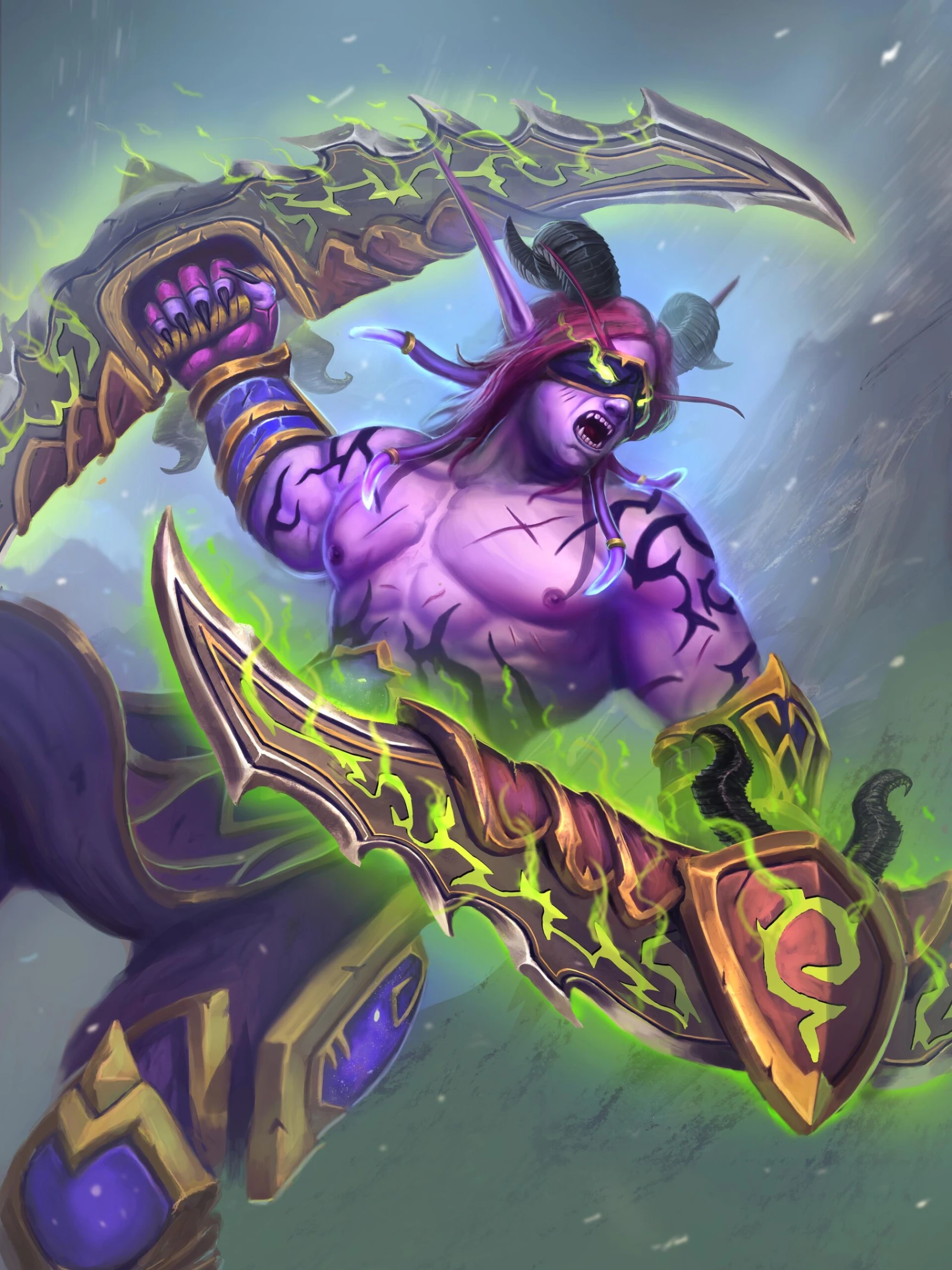 Felsworn Betrayer in World of Warcraft: Legion | AI Powered Tabletop ...